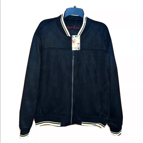 Robert Graham | Jackets & Coats | Robert Graham Mens Striped Trim Faux ...